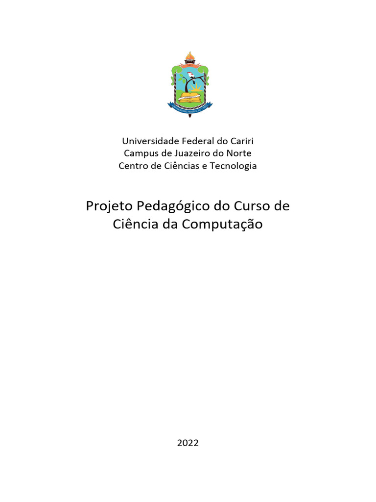 PPC - CC - 2023 - Atualizado 11-06-22 | PDF