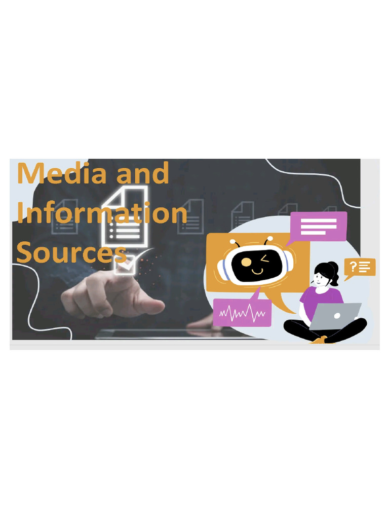Media and Information Sources | PDF