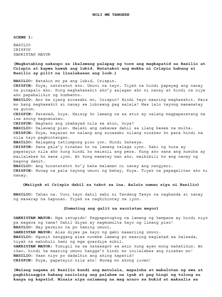 NOLI-FILM-SCRIPT | PDF