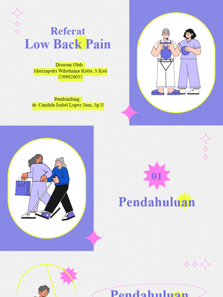DM Eca - Low Back Pain | PDF | Pengembangan Diri
