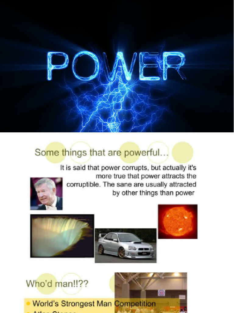 Power-ppt | PDF