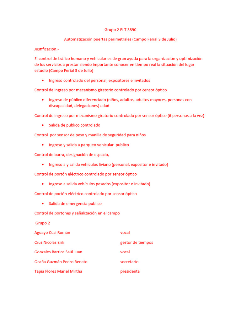 Grupo 2 ELT 3980 | PDF