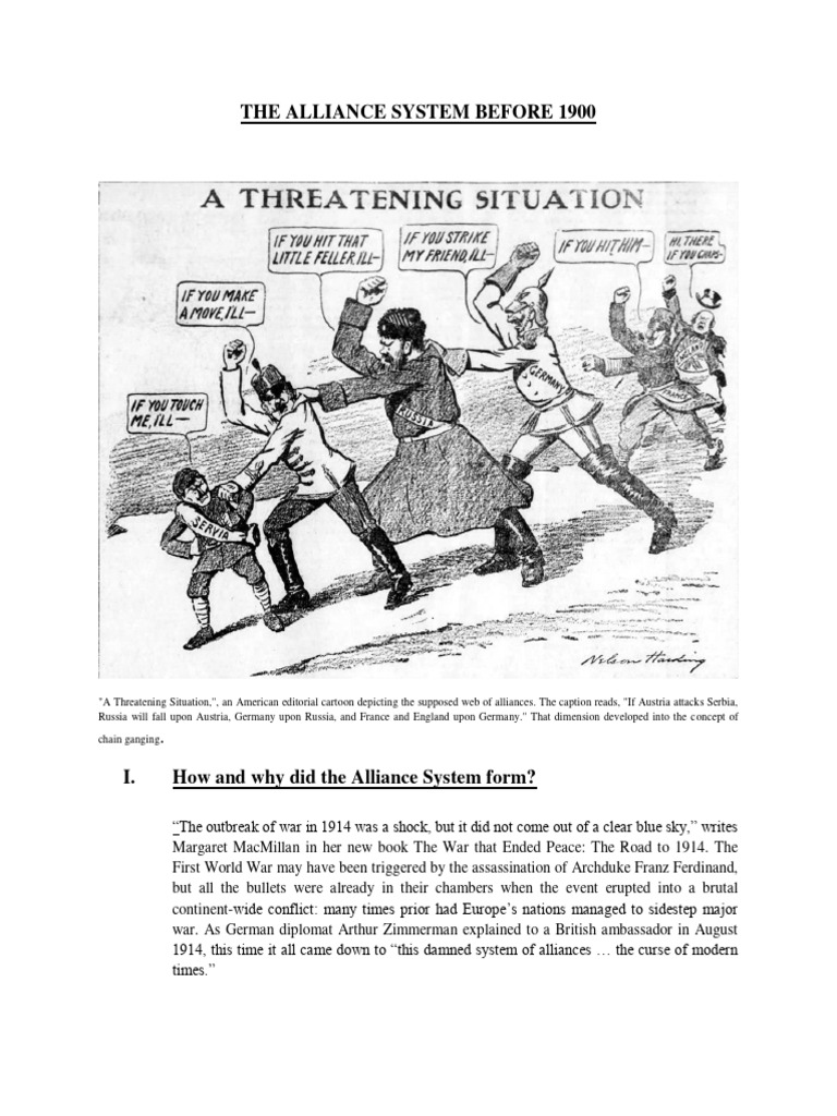 THE ALLIANCE SYSTEM BEFORE 1900 Mod | PDF | Classics