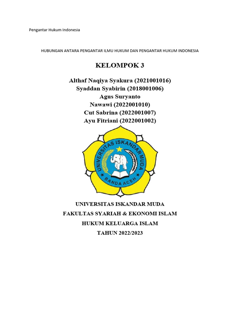 Perbedaan PIH Dan PHI | PDF