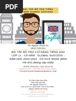 37. Tổng hợp từ vựng và ngữ pháp TIẾNG ANH LỚP 11 - HK 1 - GLOBAL SUCCESS | PDF