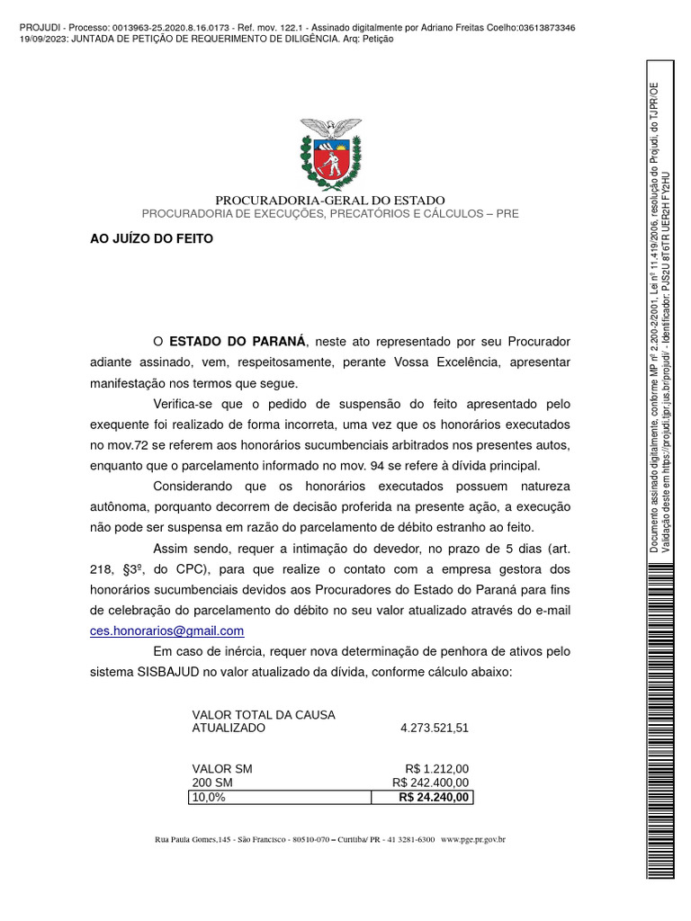 Requerimento Procuradoria | PDF | Justiça | Crime e Violência