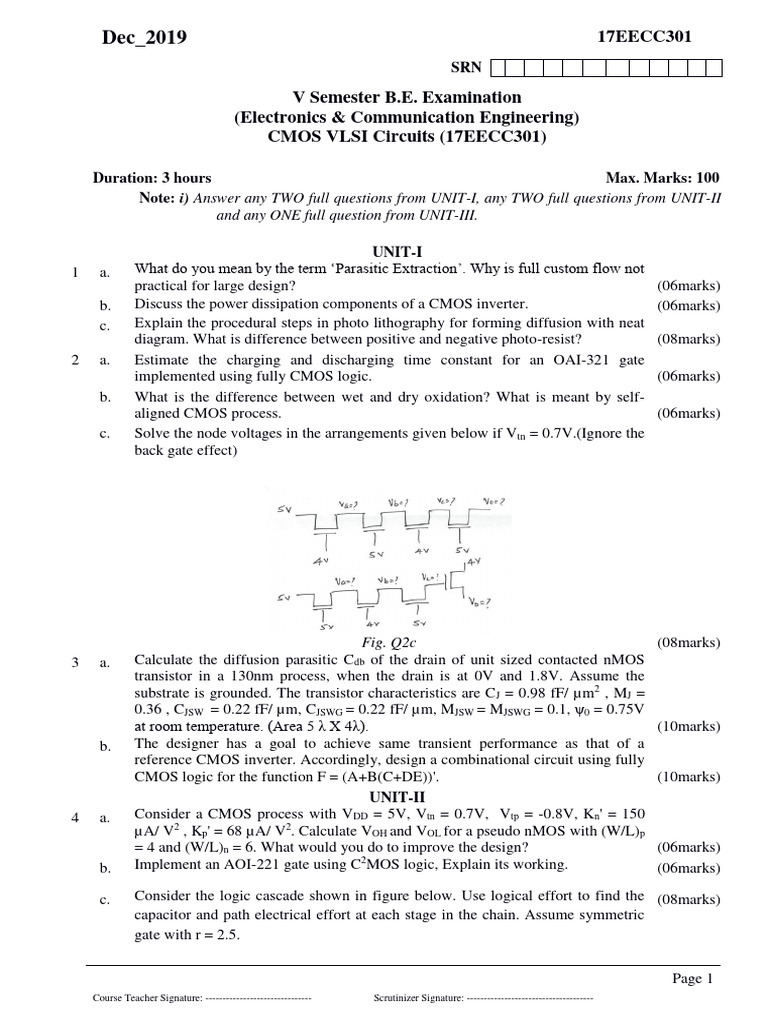 Cmos Dec 2019 | PDF | Cmos | Field Effect Transistor