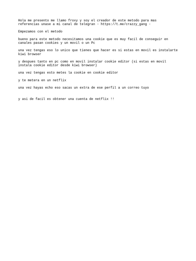 Metodo Netflix by Froxy | PDF | Crecimiento personal y profesional | Negocios