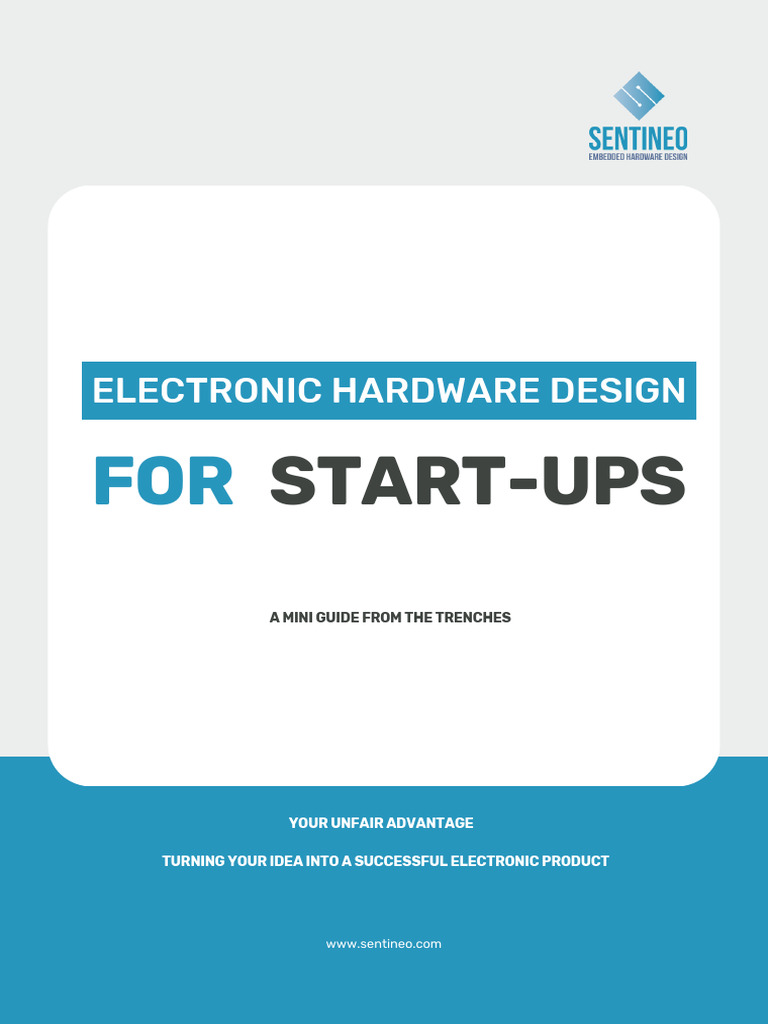 Electronic Hardware Design Sentineo Mini Guide | PDF | Startup Company ...