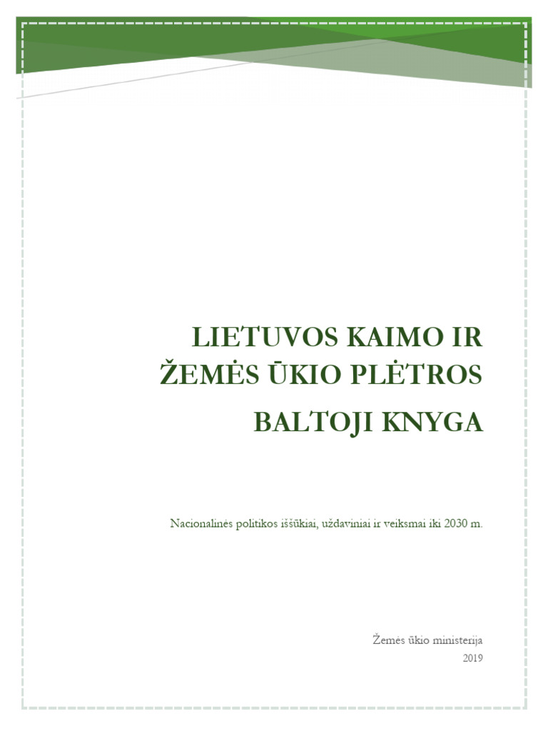 Baltoji Knyga 2019 | PDF