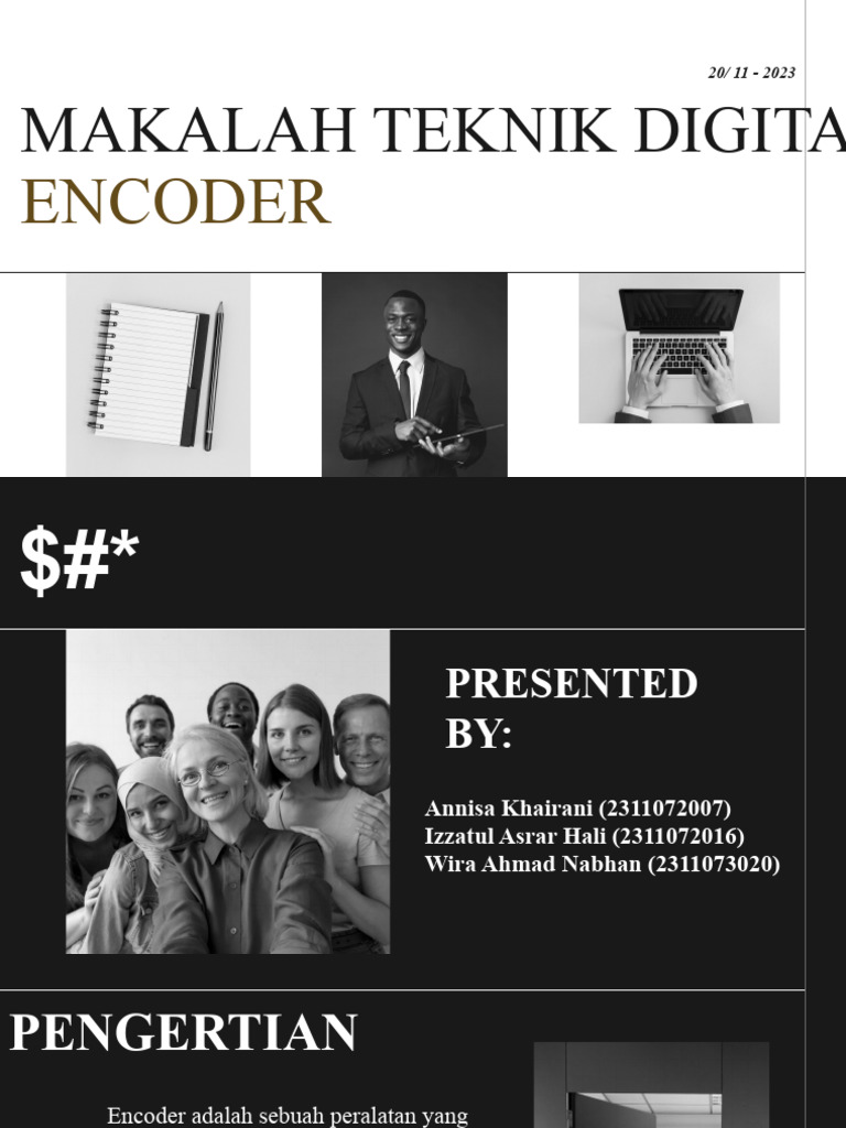Encoder | PDF | Metode & Bahan Ajar | Komputer