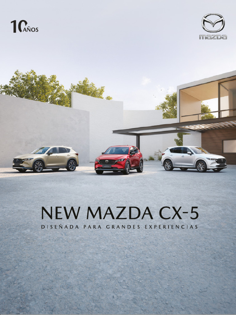 2023-04-04-Ficha Triptico Mazda CX-5 Vertical Web | PDF | Vehículos de ruedas | Vehículos con ...