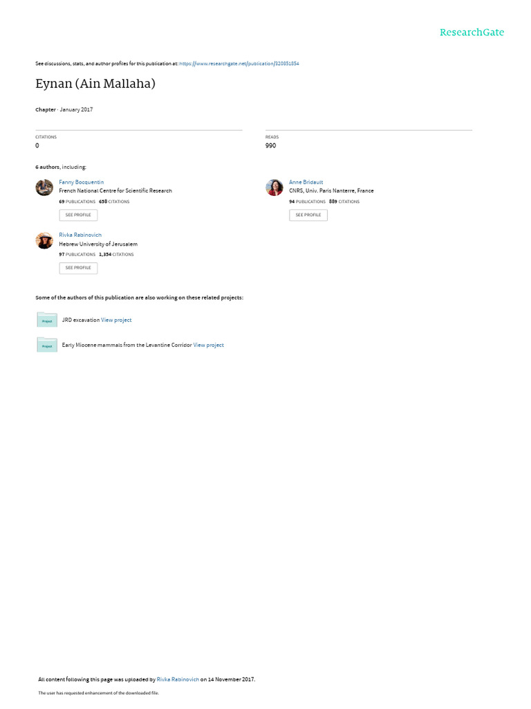 +eynan Ain Mallaha | PDF