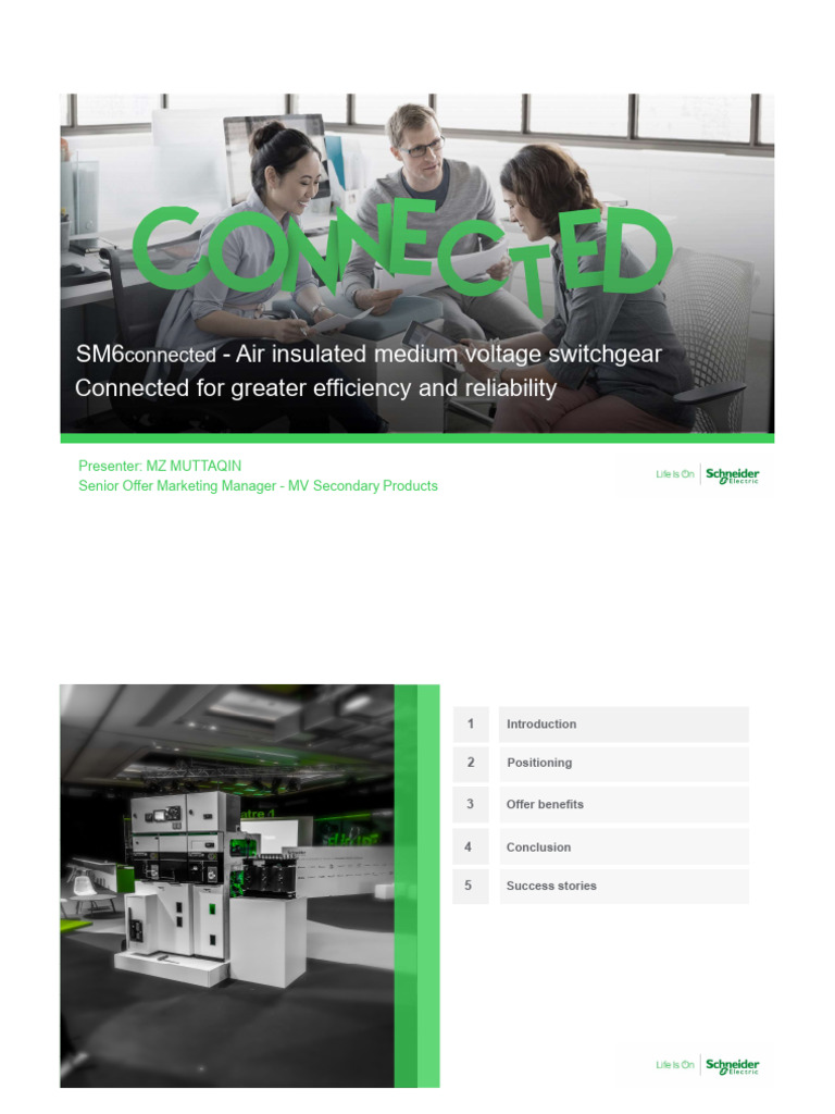SM6 Connected - PT Schneider Electric Indonesia | PDF