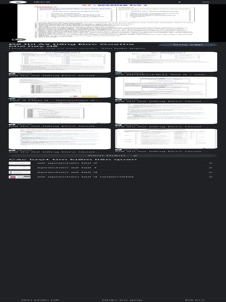 Sprechen A2 Teil 2 Urlaub - Tìm Trên Google | PDF