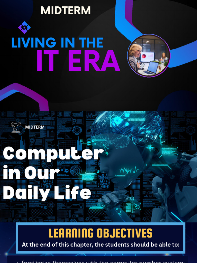 02 Midterm GELECT 004 Living in The IT Era Lecture | PDF | World Wide Web | Internet & Web