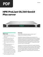 HPE ProLiant DL360 Gen12 Overview | PDF | Computer Security | Security