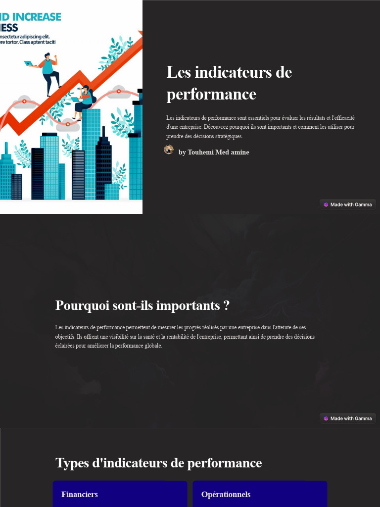 Indicateurs de Performance: Guide Essentiel | PDF | Business | Indicateur des performances