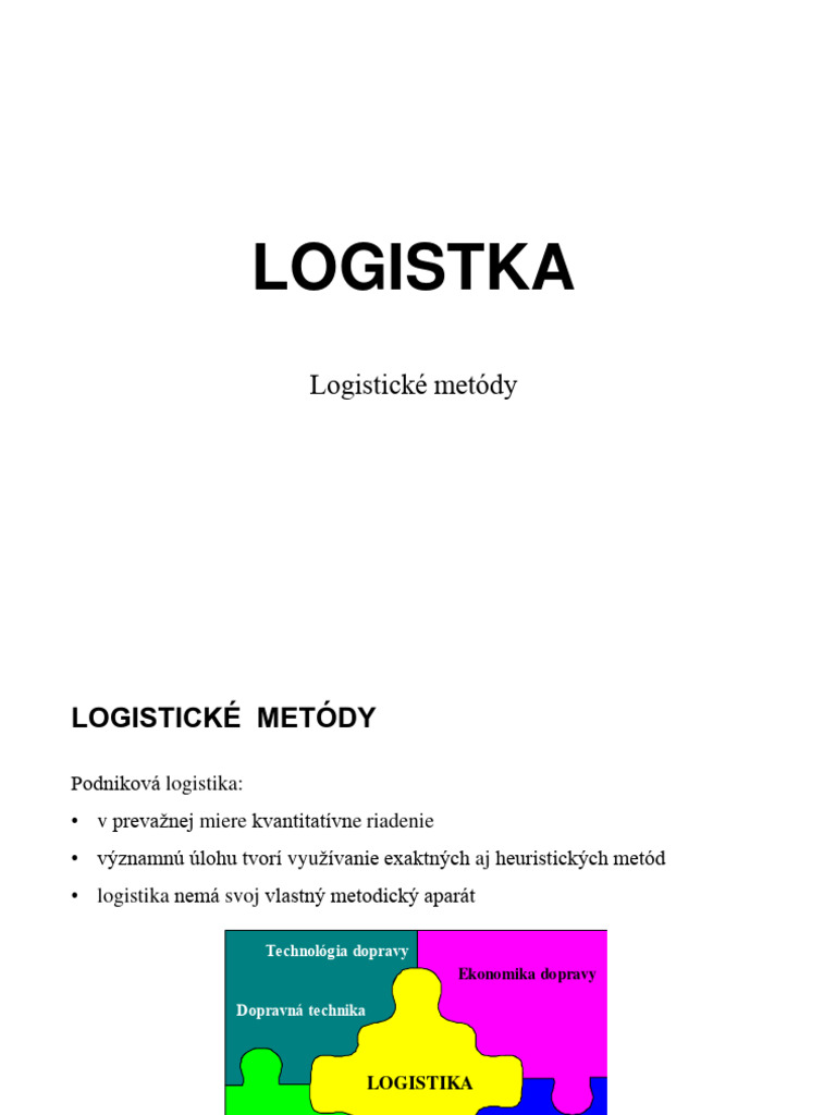 Logistika Prednaska3 | PDF