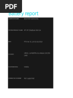 Battery Report | PDF | Computing | Galvanic Cells