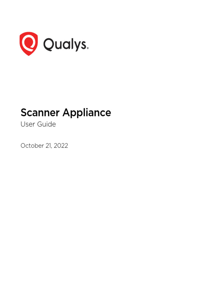 Physical Scanner Appliance | PDF | Computer Network | Ip Address