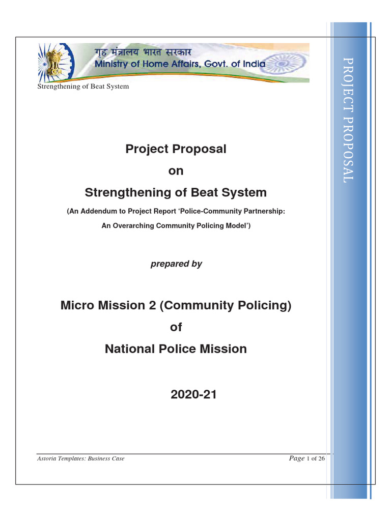 Final Report Strengthening Beat System | PDF | Police | Smartphone