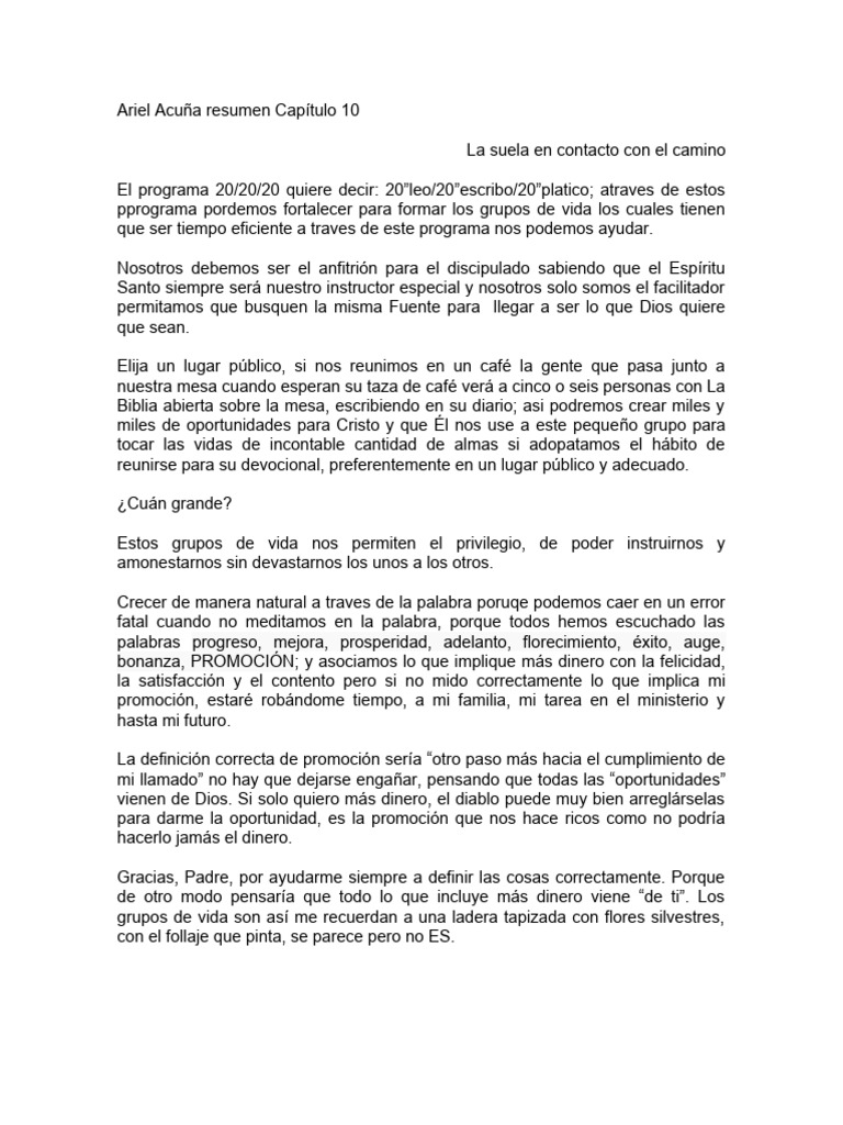 Capítulo 10 | PDF | Estilo de vida