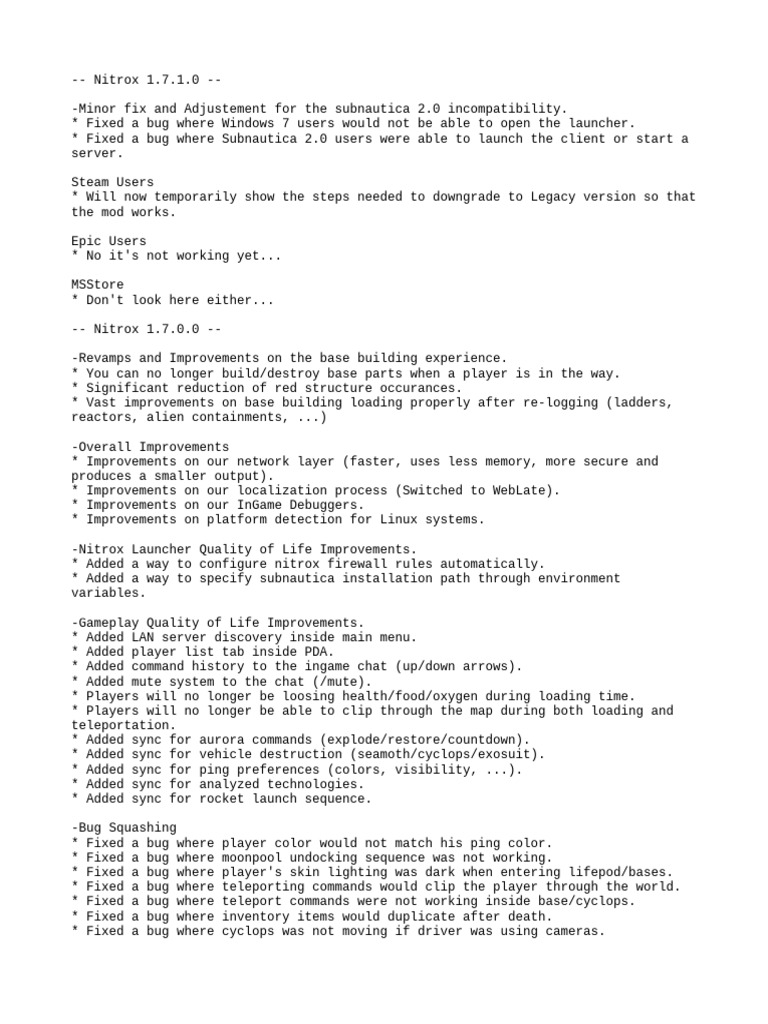 Patch Notes | PDF | Software Bug | Computer File
