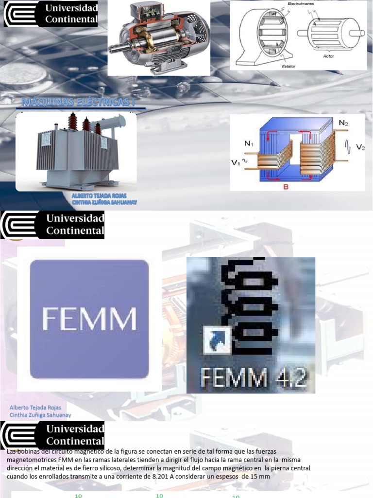 Femm | PDF | Inductor | Energia electrica