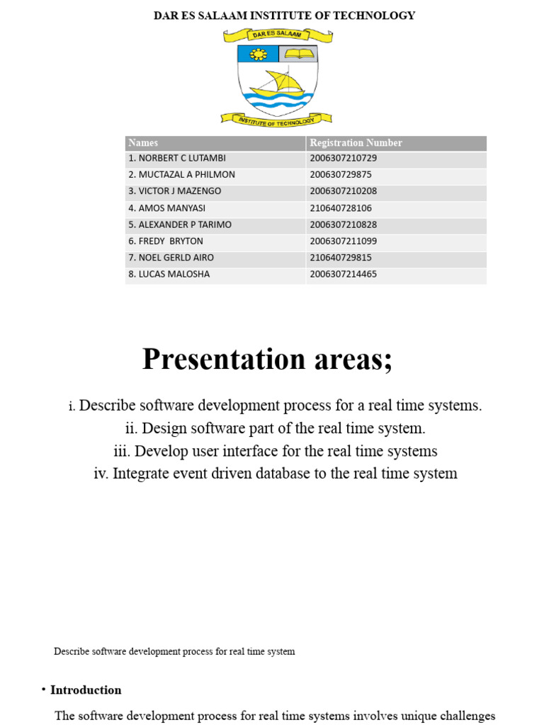 real time GROUP 3 | PDF