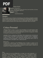 Ejemplos de Reseñas Cinematográficas | PDF | Ficción general