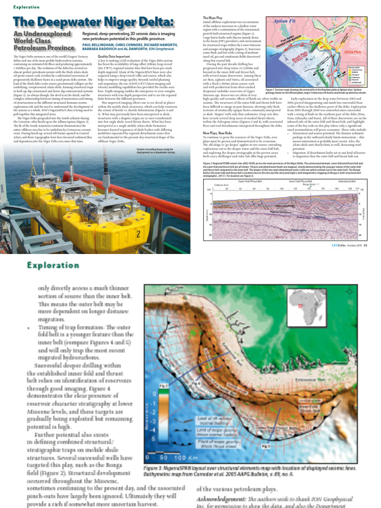 Niger Delta Exploration Insights | PDF | Petroleum Reservoir | Earth Sciences