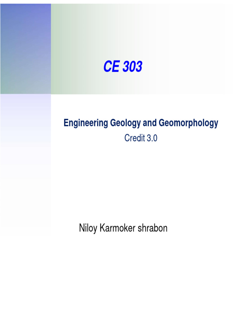 1.Geology Introduction | PDF | Earth Sciences | Geology