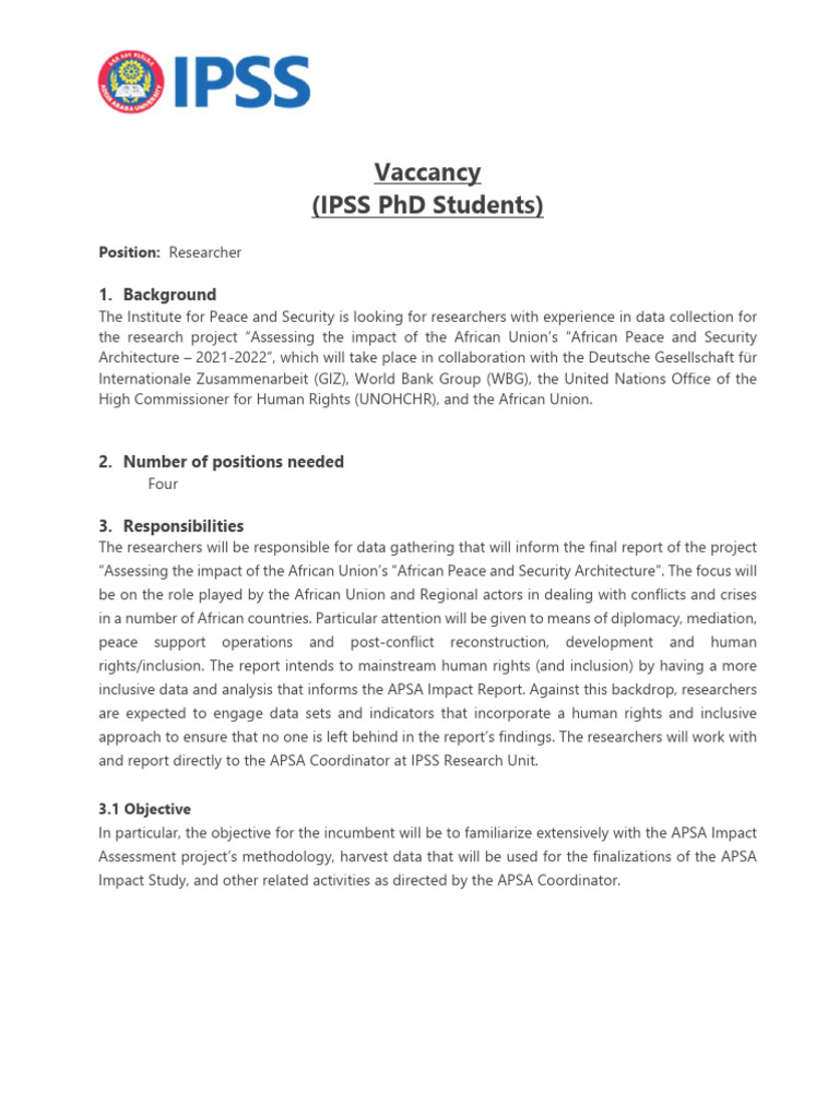 APSA Researcher Advertisement-2 | PDF | Methodology