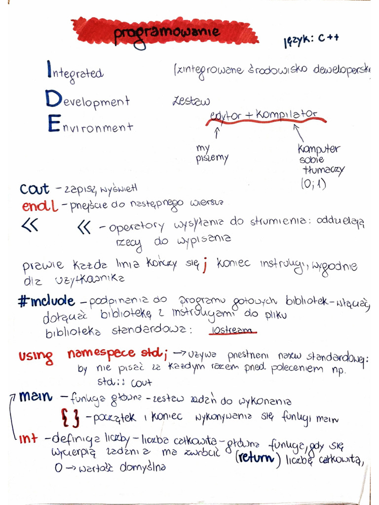 Programowanie C++ | PDF
