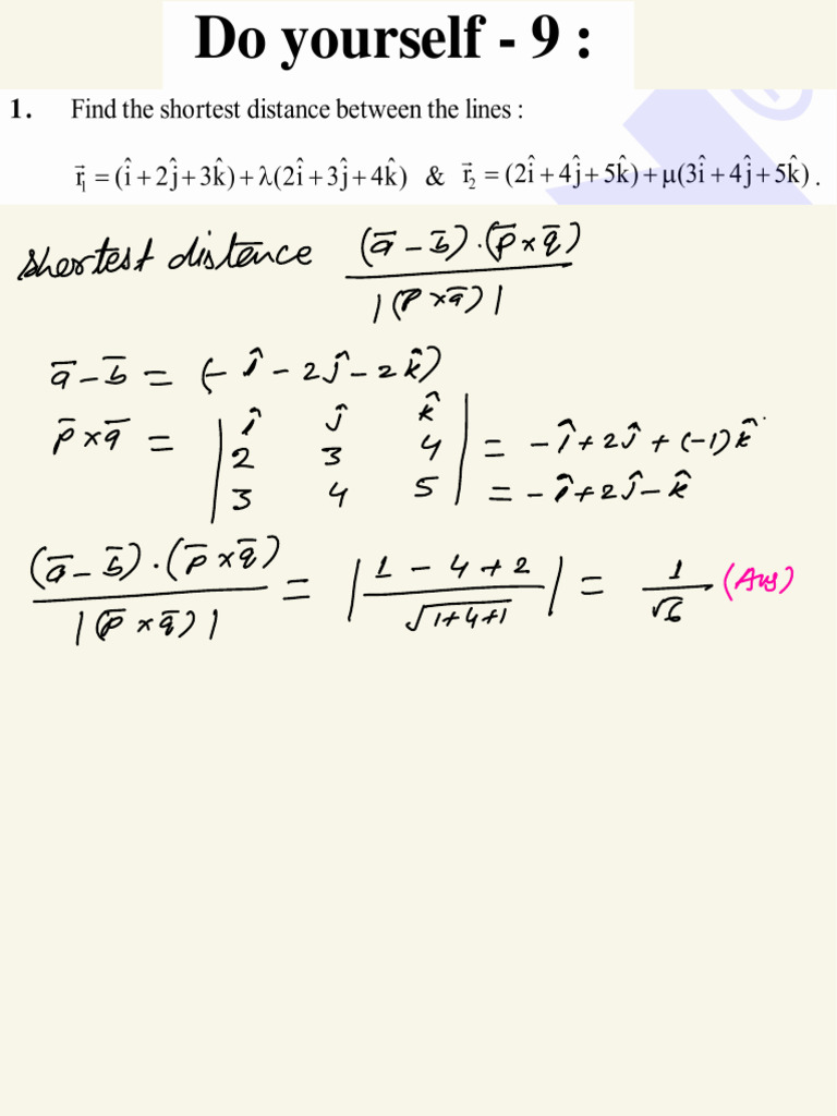Shortest: Distence | PDF
