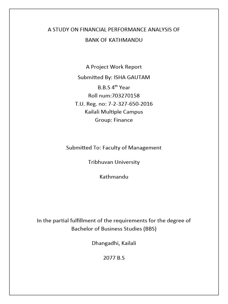 Final Report of Isha | PDF