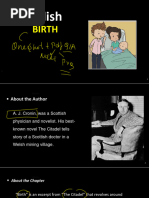 Birth Class 11 Important Questions and Answers | PDF | Self-Improvement