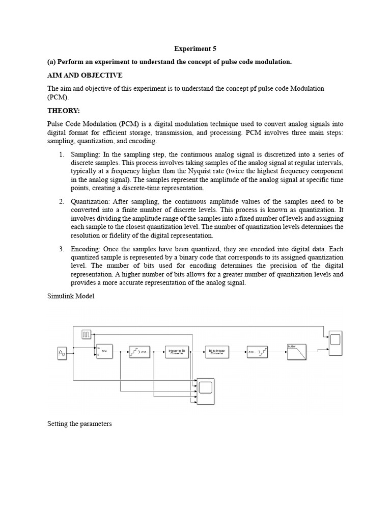 Lab 5 | PDF | Sampling (Signal Processing) | Modulation