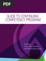 PACU Competency Orientation Guide | PDF | Anesthesia | Nursing