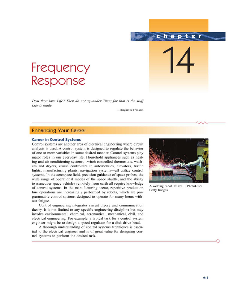 Chapter - 14 - Frequency - Response - Sadiku - and - Alexander (Table 14-3 Bode Plot Summary) | PDF