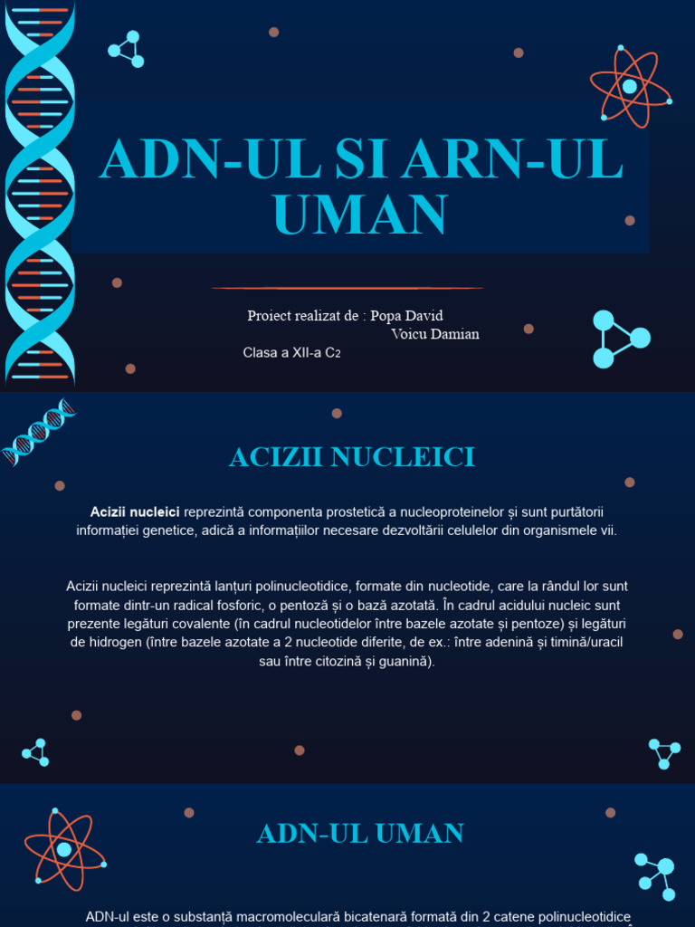 Proiect - Adn Si Arn | PDF