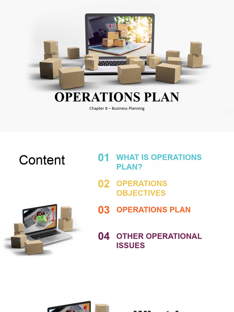Chapter 8 - Operations Plan | PDF | Supply Chain | Economies