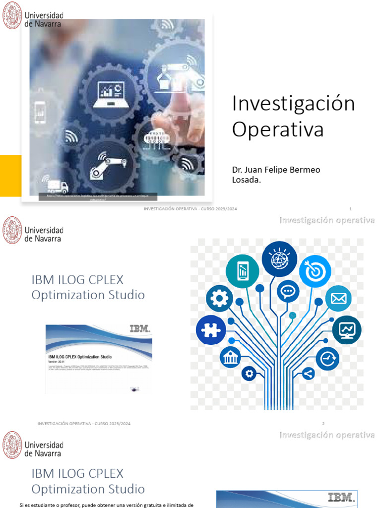 Cplex - Io - S7-1 | PDF | Ingeniería de software | Software del sistema