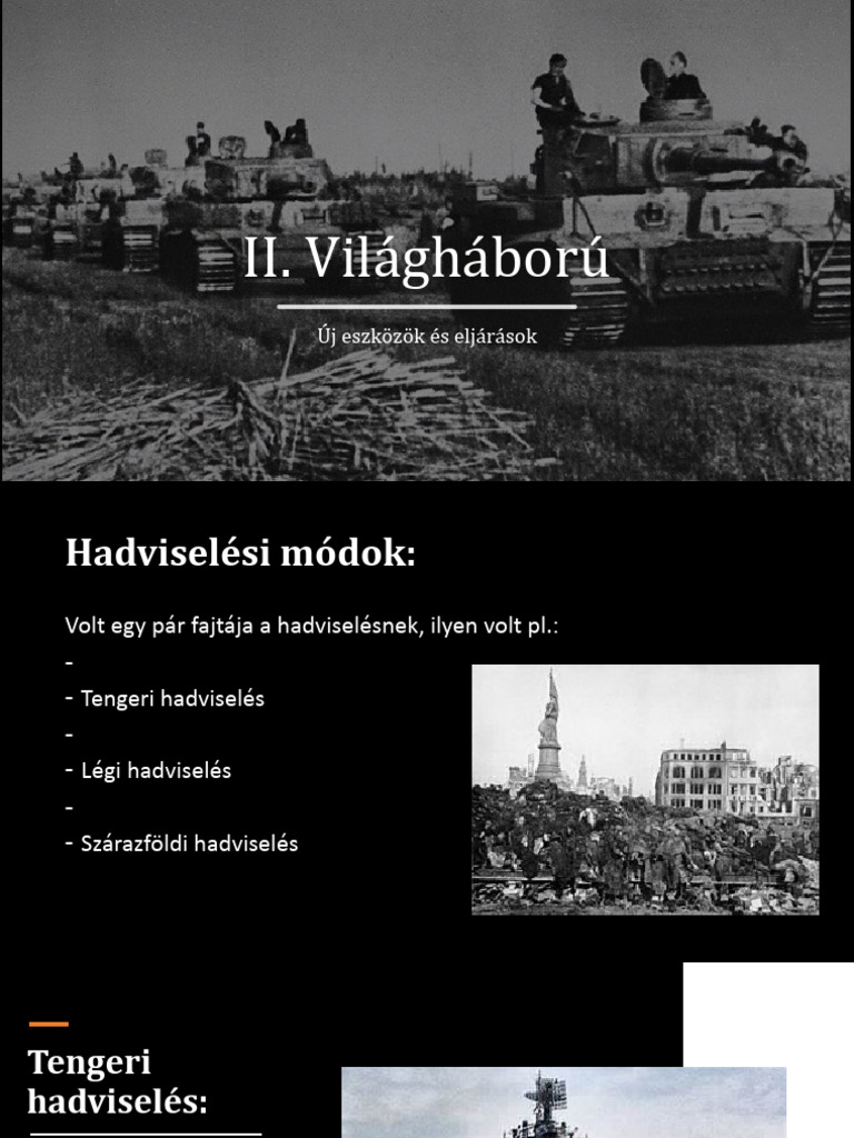II. Világháború | PDF