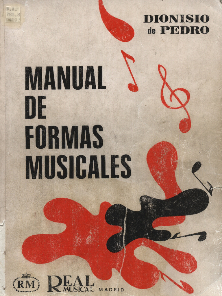 Manual de Formas Musicales Dionisio de Pedro | PDF