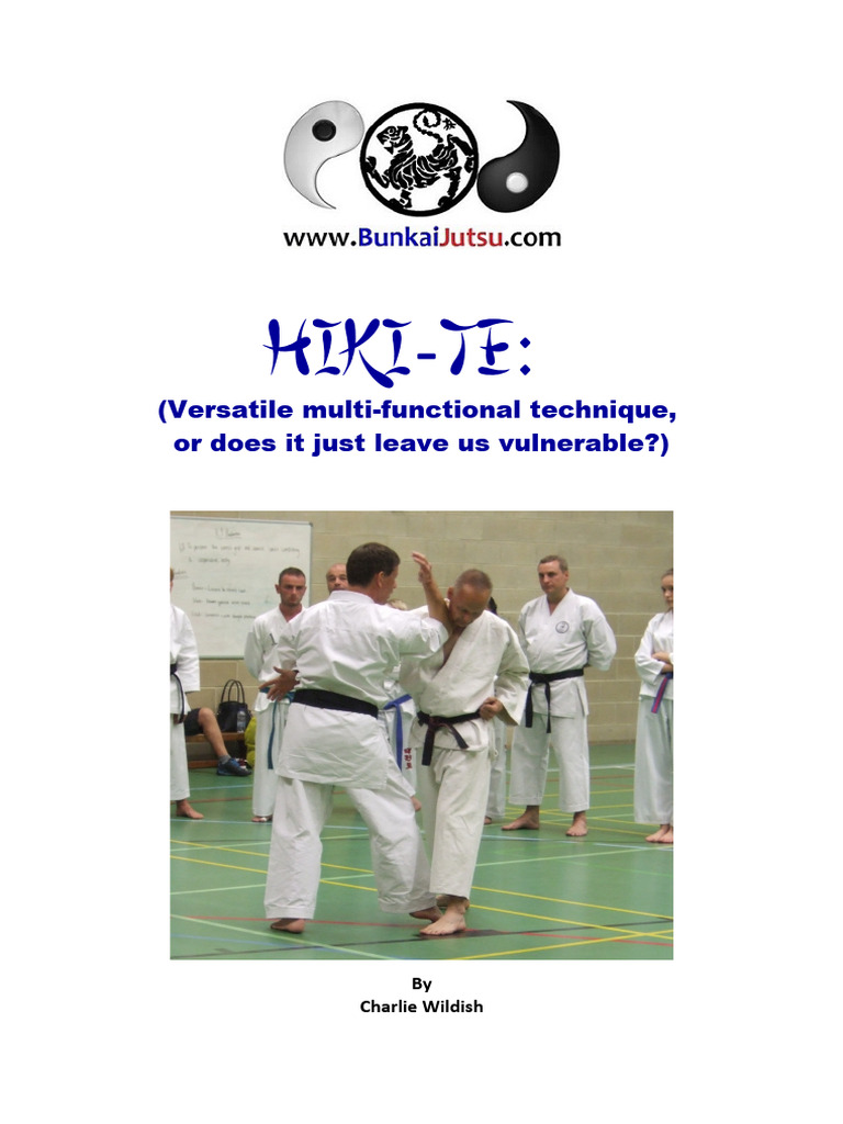 Hikite | PDF | Karate | Combat Sports