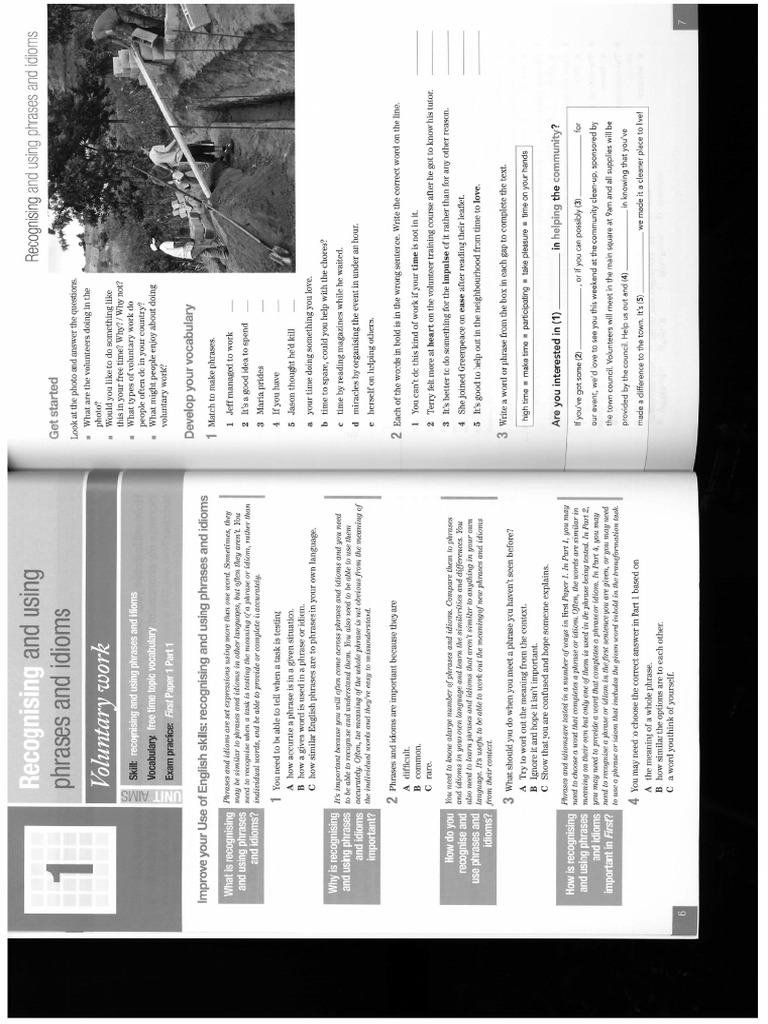 FCE MacMillan Unit 1 hobbies (3) | PDF