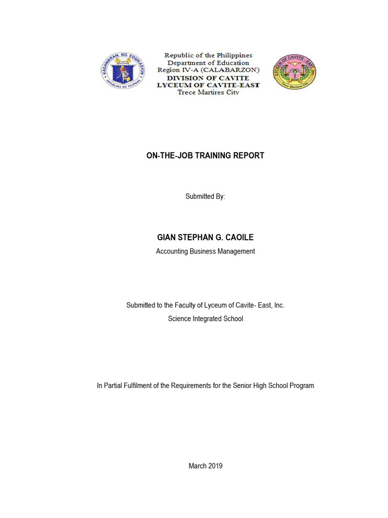 Gian Caoile Narrative Final | PDF | Economies