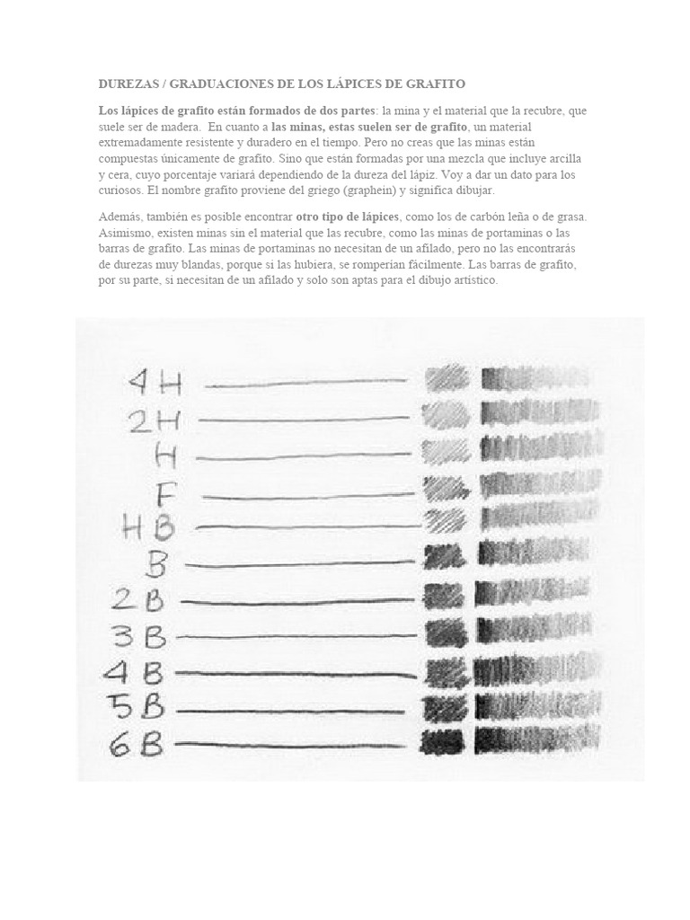 Lapices Durezas | PDF